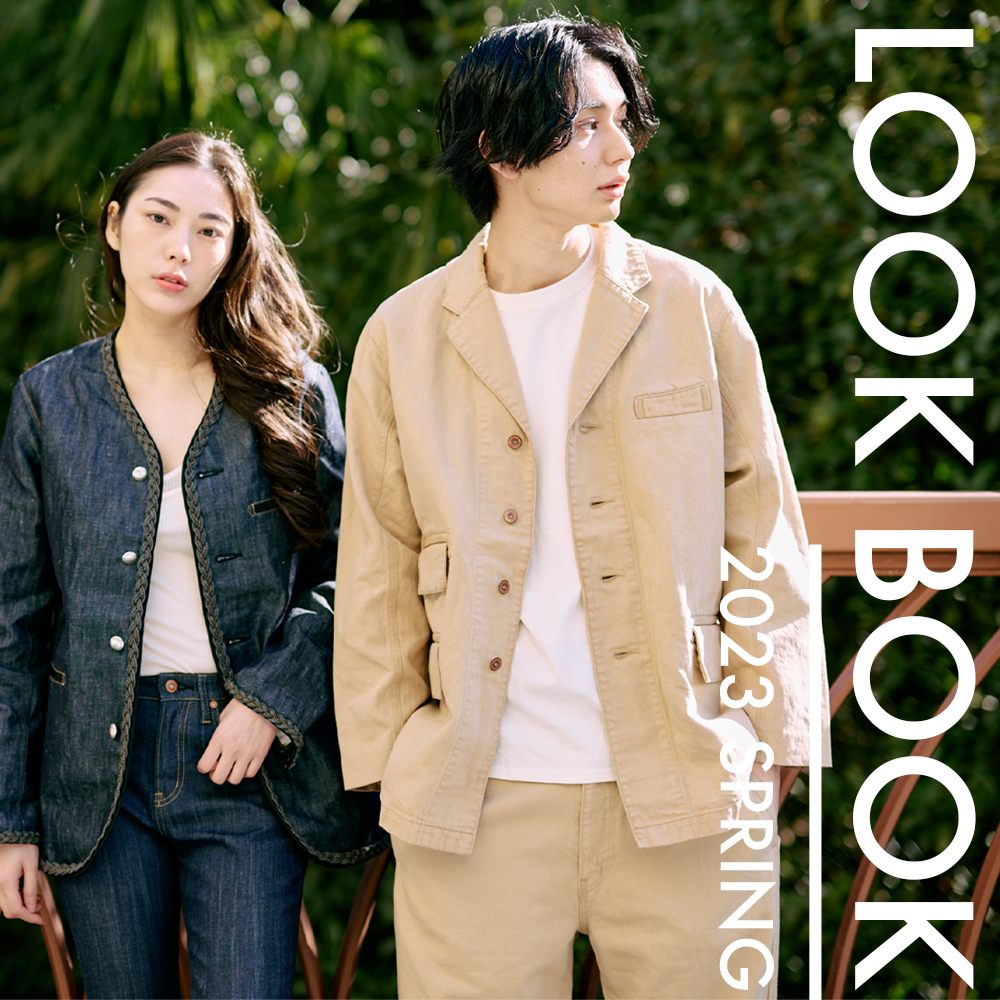2023 SPRING Collection LookBook | 岡山デニム通販のRipo trenta anni(リポトレンタアンニ)公式オンラインストア